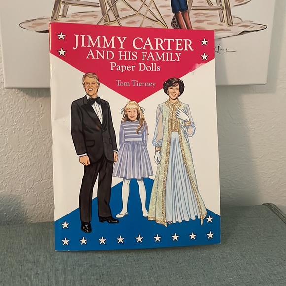 dover publications | Other | Never Used Jimmy Carter Paper Doll Book ...